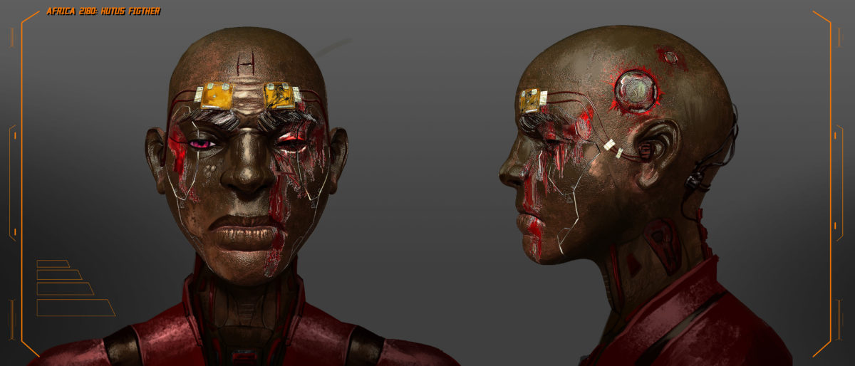 Africa 2180: Futuristic Mech and Concept Art | African Digital Art