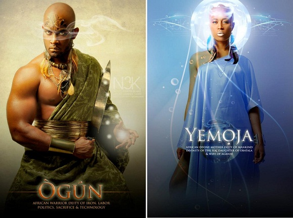 Yoruba African Orisha | African Digital Art