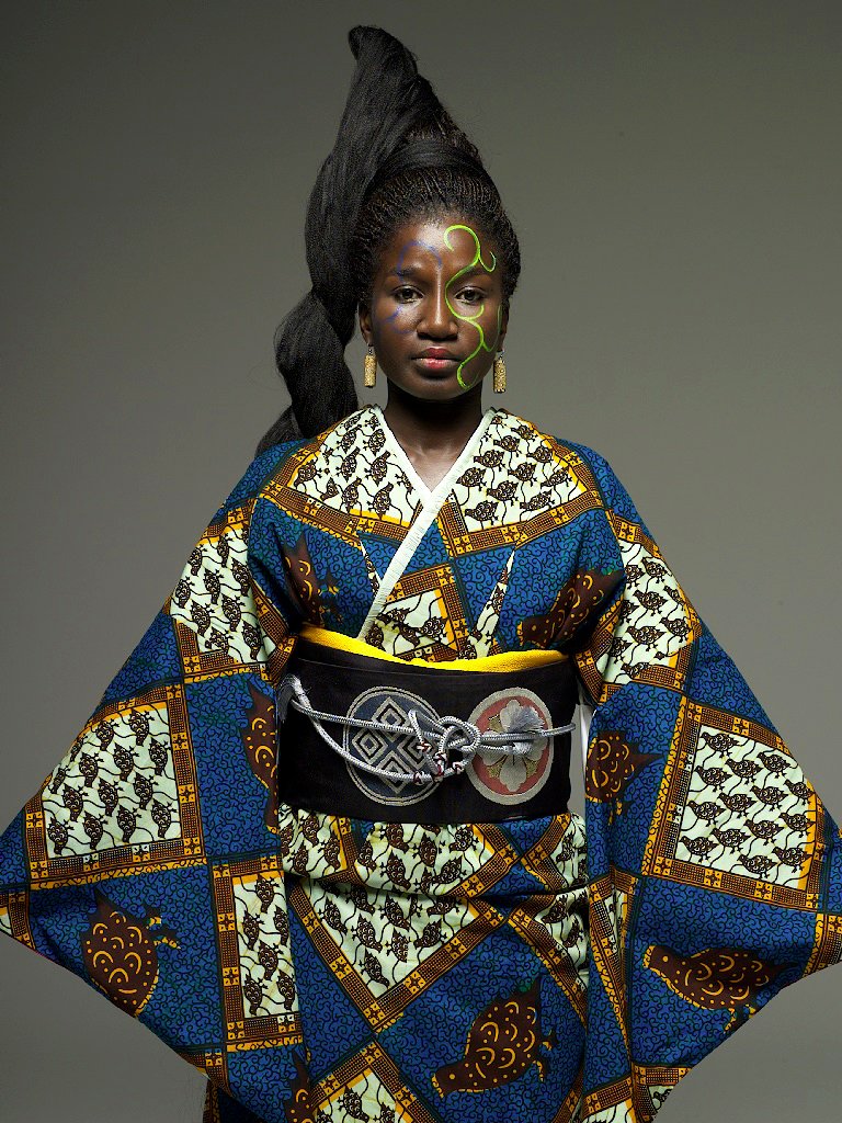 African Kimono | African Digital Art