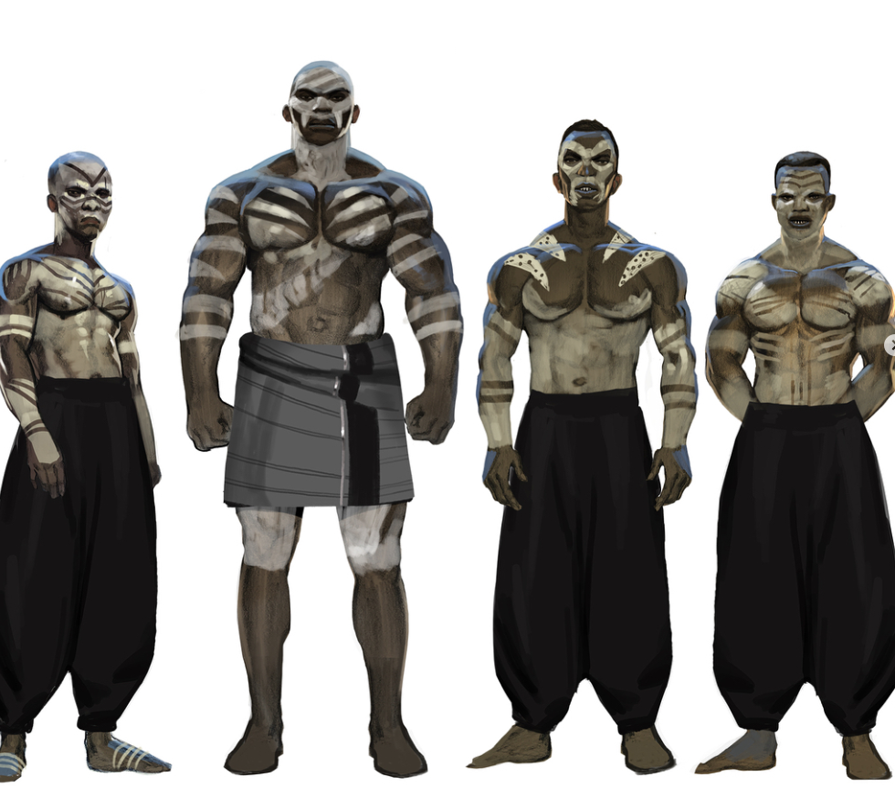 Jabari Tribe: Concept Art and Character Designs | African Digital Art