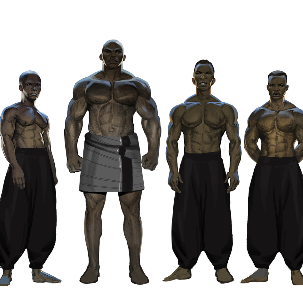 Jabari Tribe: Concept Art and Character Designs | African Digital Art