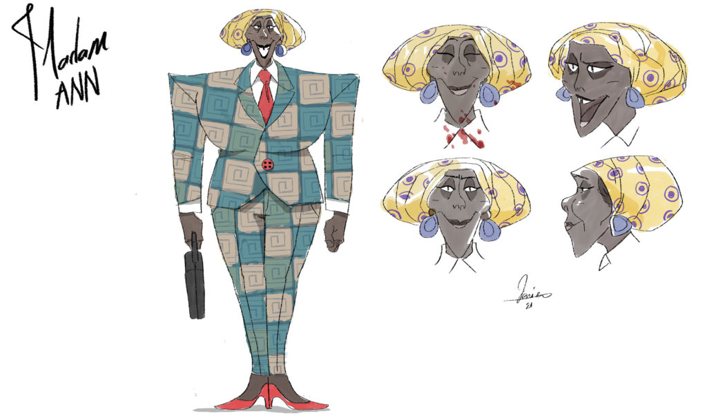 Nigerian Character Artist Daniel Oluwale | African Digital Art