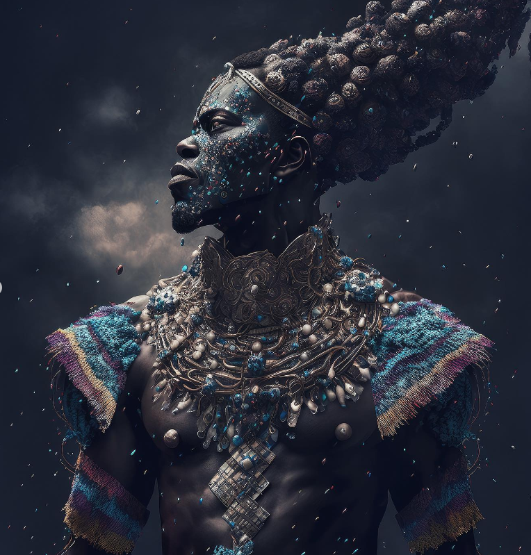 Orishas: Àsìkò’s Exploration into African AI Art | African Digital Art