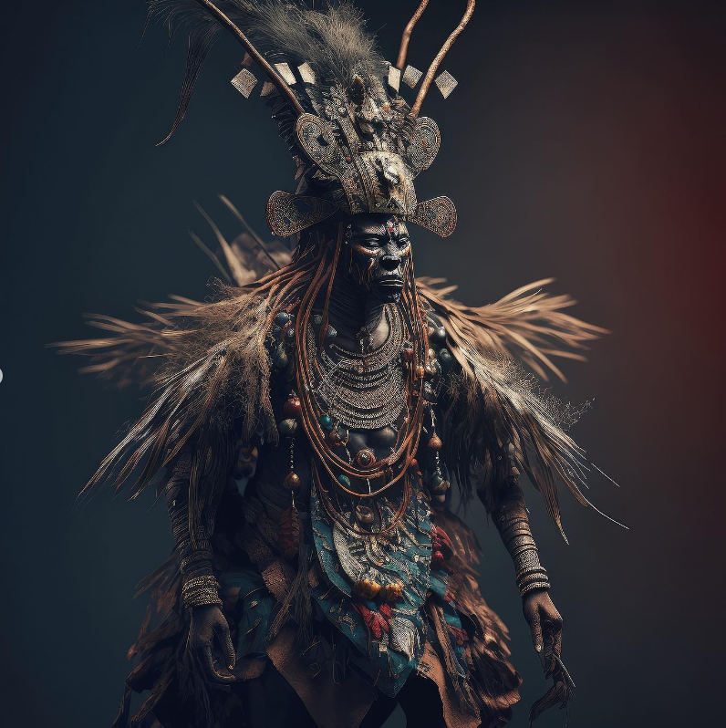 Orishas: Àsìkò’s Exploration into African AI Art | African Digital Art