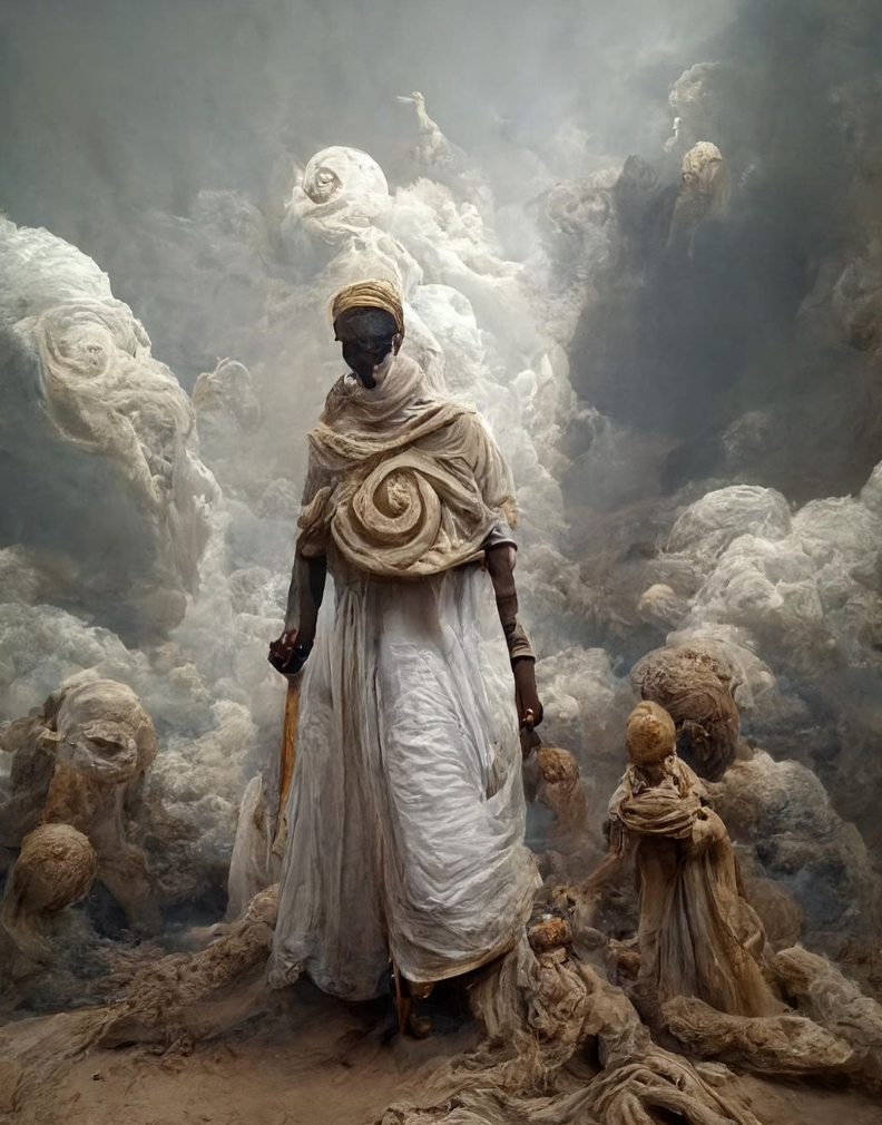 Orishas: Àsìkò’s Exploration into African AI Art | African Digital Art