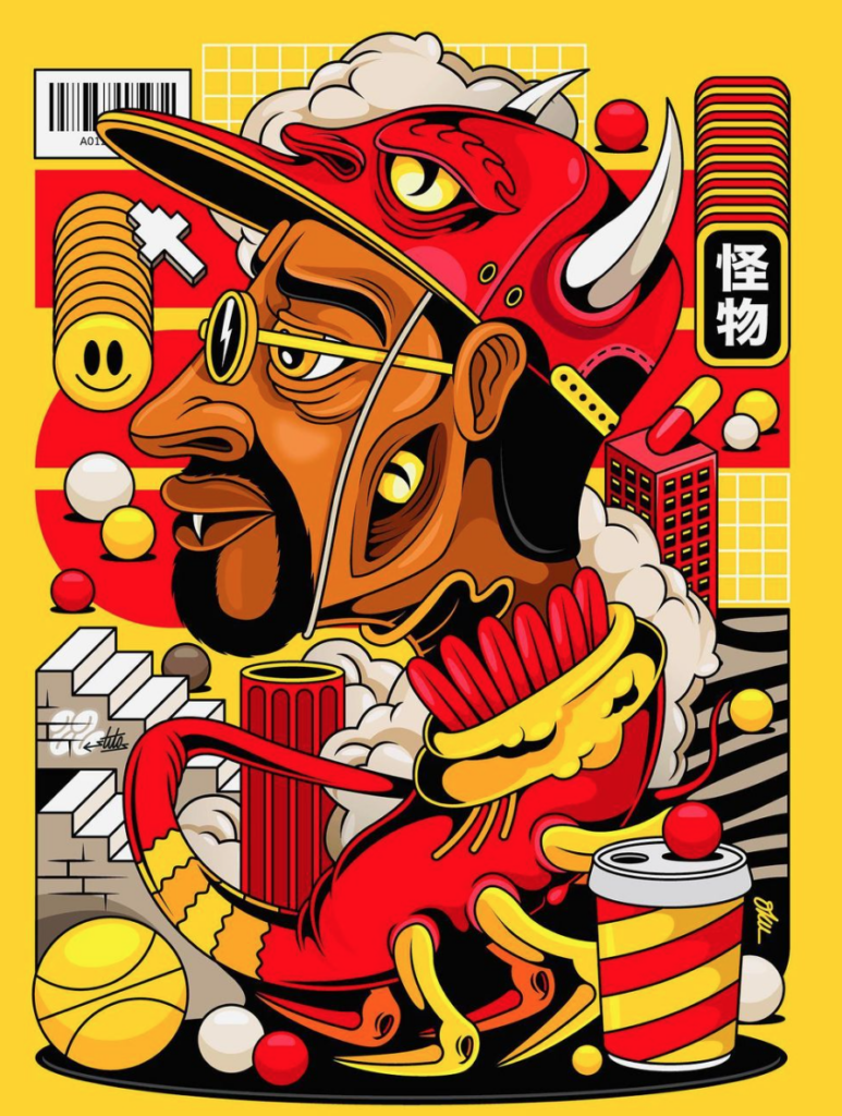 David Oku Dynamic Illustrator and Animator | African Digital Art