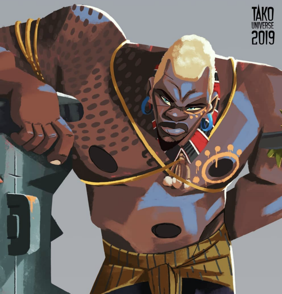 Tako Universe Bridging Artistic Worlds through Character Art | African ...