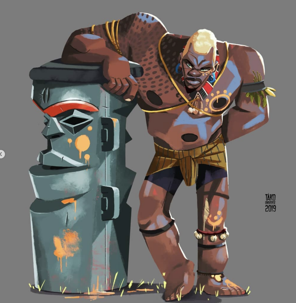 Tako Universe Bridging Artistic Worlds through Character Art | African ...