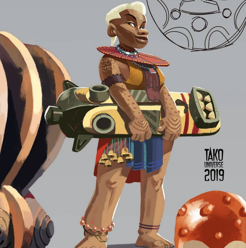 Tako Universe Bridging Artistic Worlds through Character Art | African ...